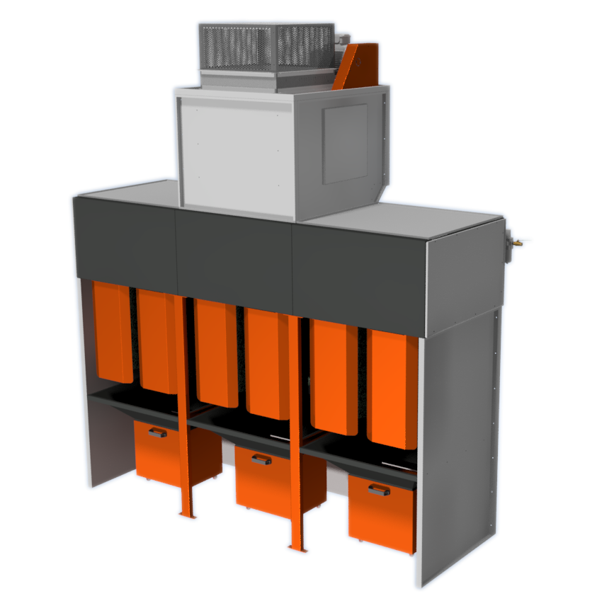 Reverse Jet Cartridge Booths - Industrial Dust Extraction UK